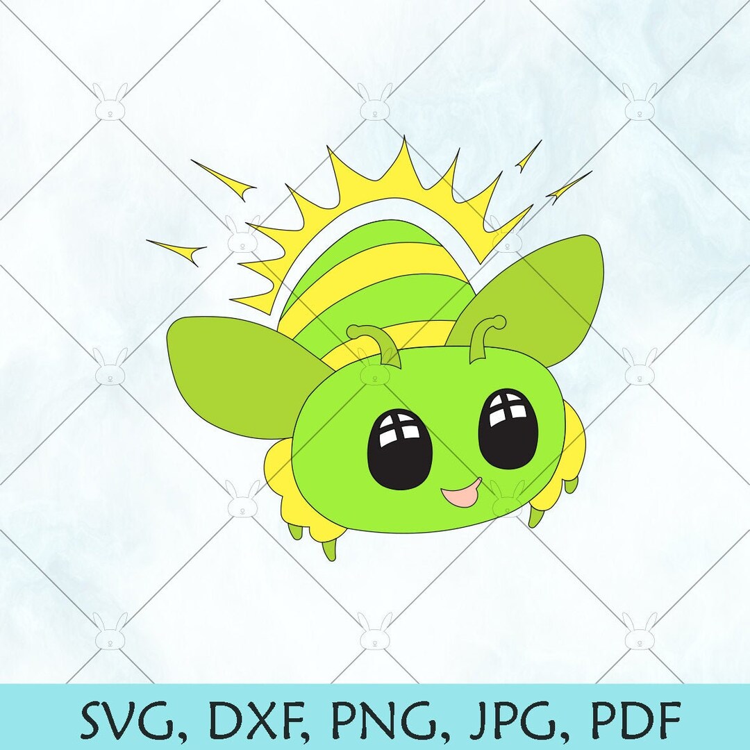 Fire Fly SVG / Cute Glow Bug SVG / Lightning Bug / Bug Vector / Cricket ...
