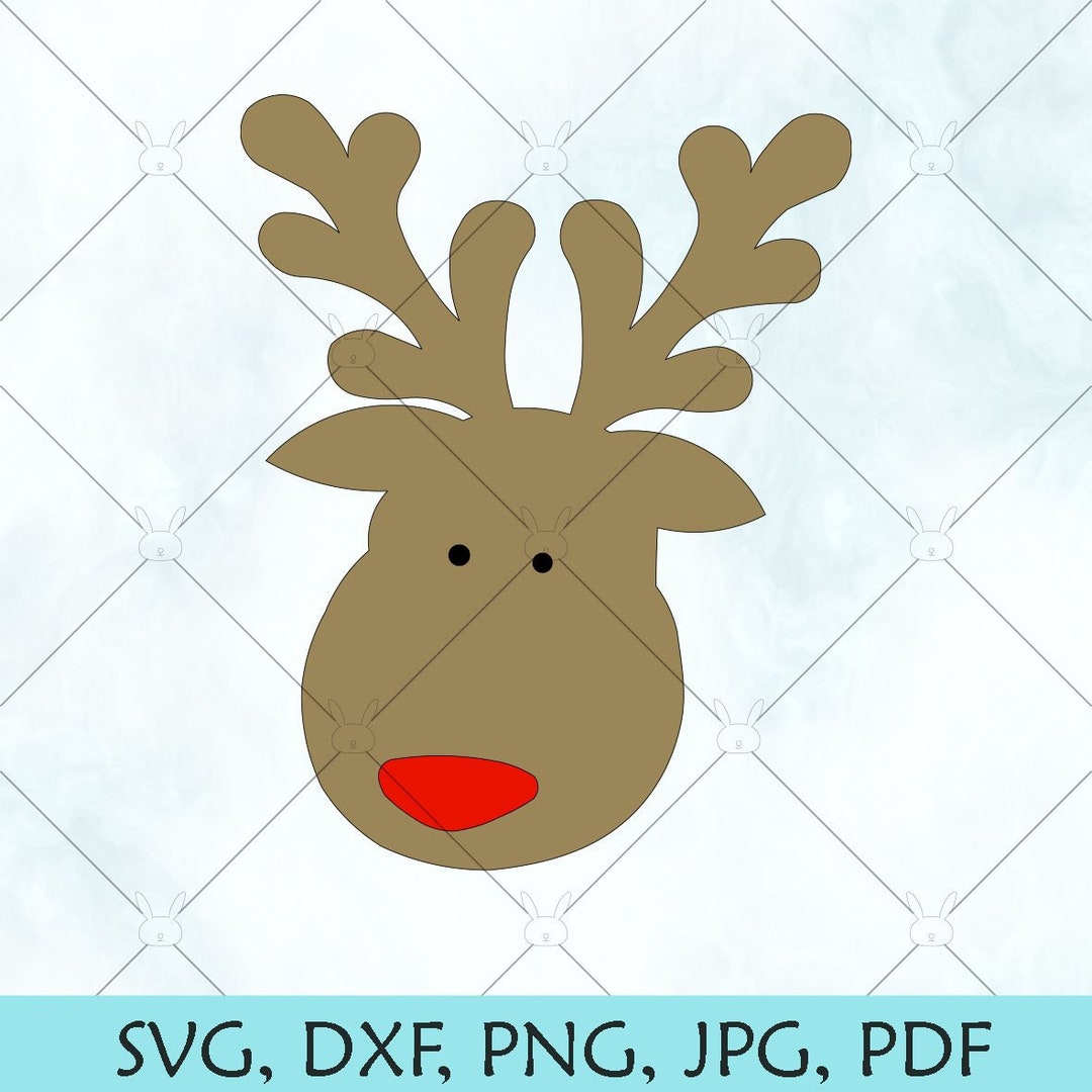 Rudolph the Red Nosed Reindeer SVG / Rudolph SVG / Reindeer SVG ...
