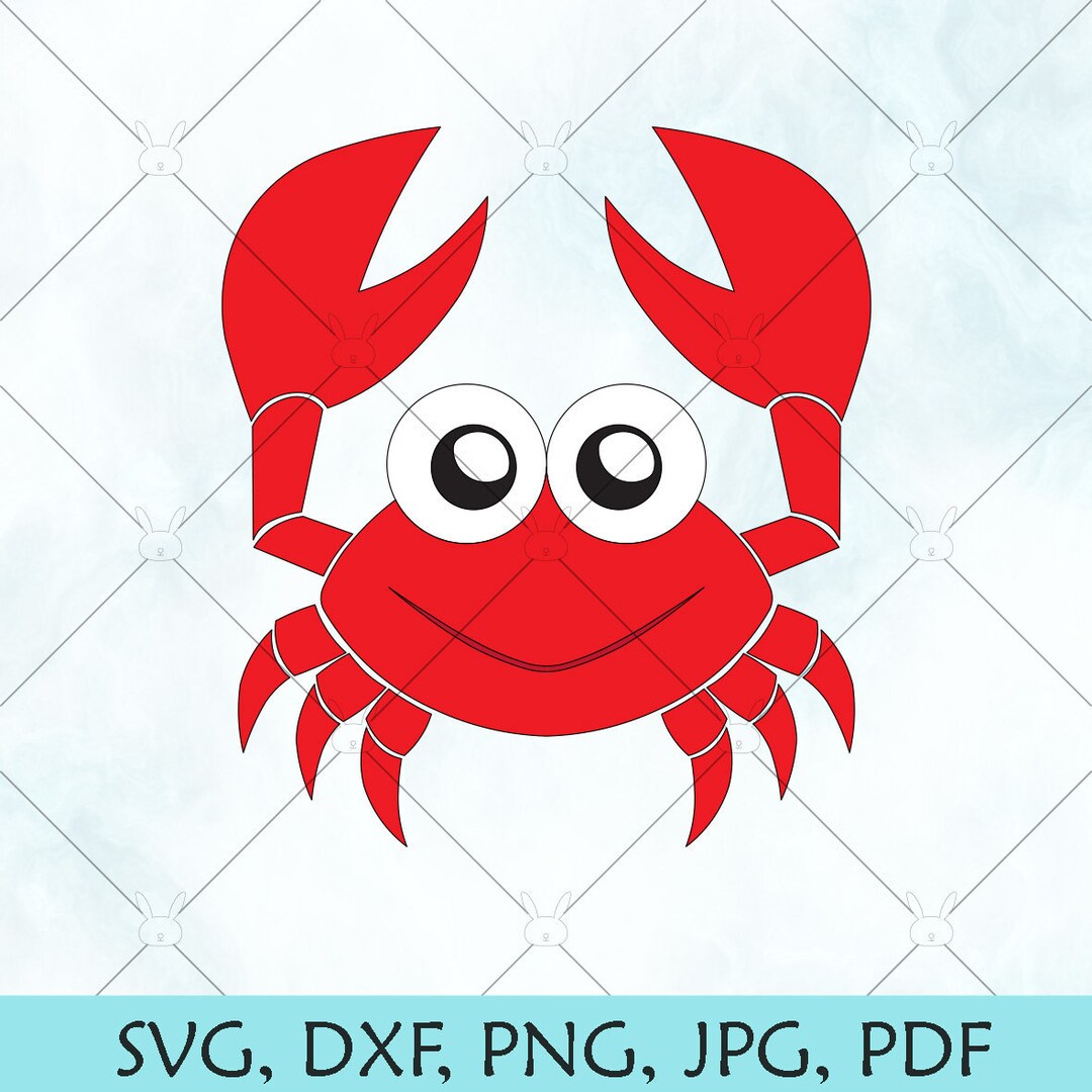 Crab SVG / Cute Crab SVG / Crabby SVG / Little Crab Vector / Cricut ...