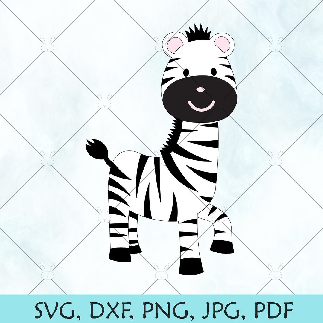 Baby Zebra SVG / Zebra SVG / Baby Zebra Silhouette / Zebra Vector ...