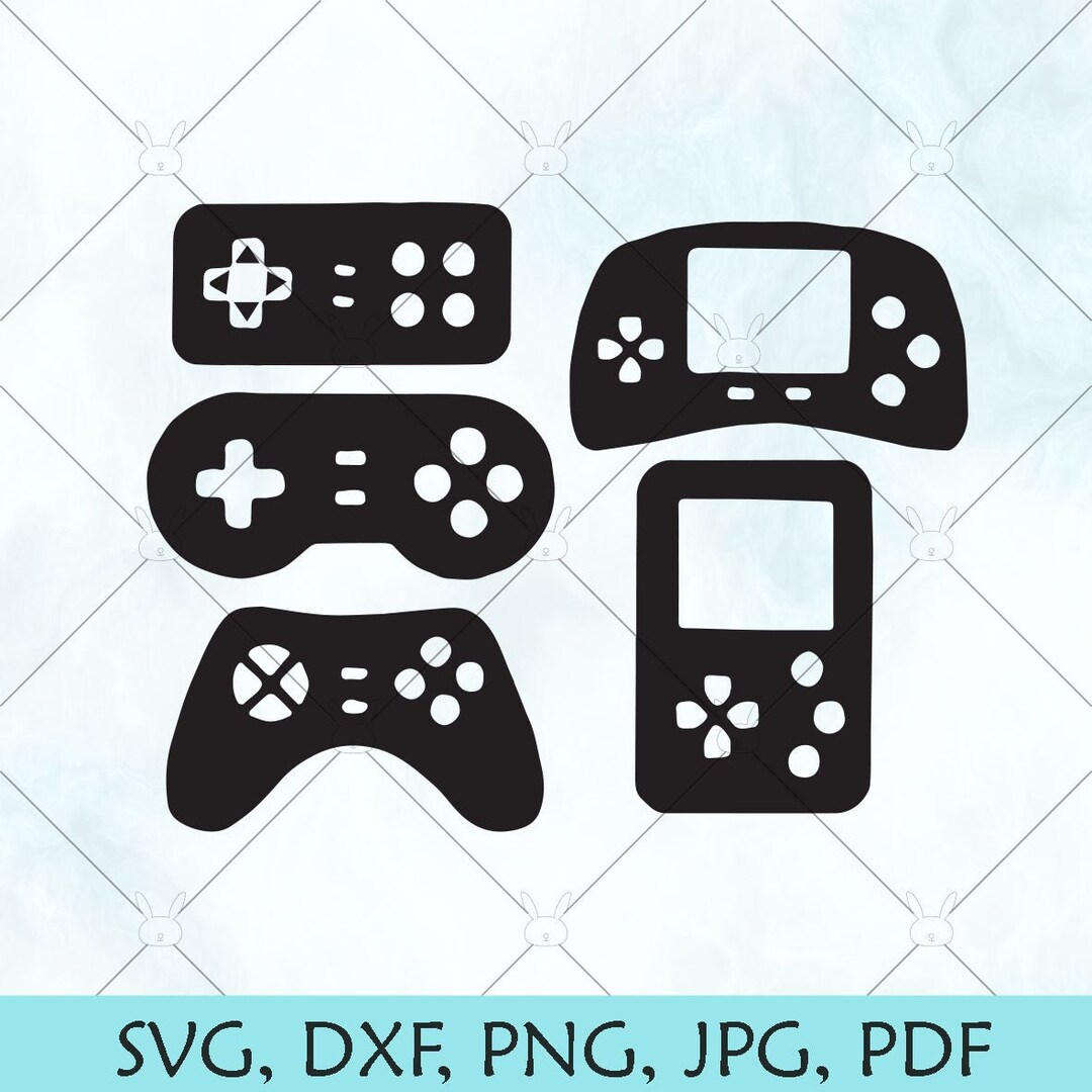 Video Game Controllers SVG / Gamer SVG / Video Games SVG / Controllers ...