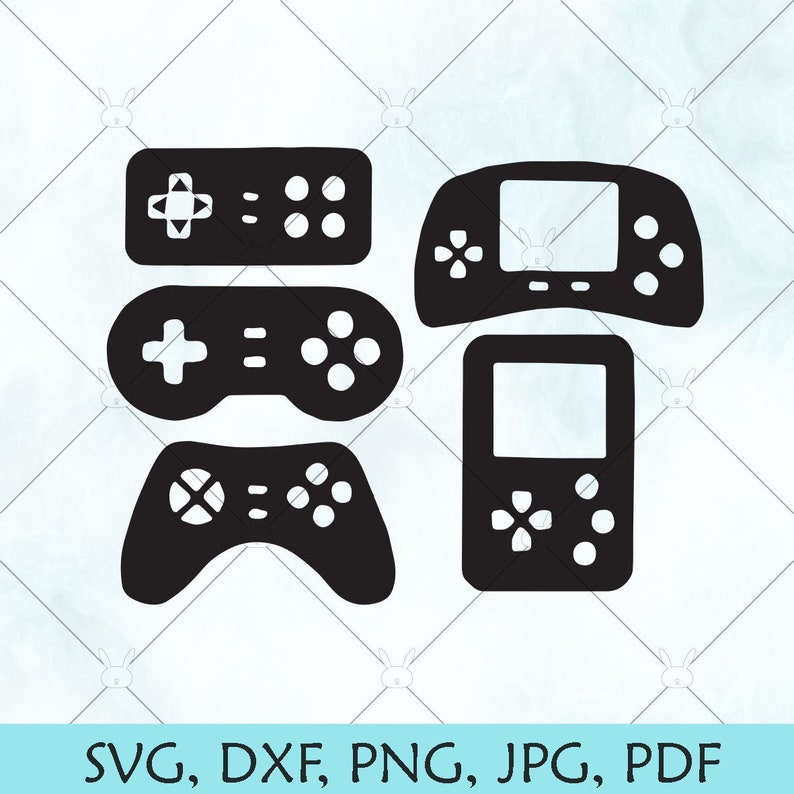 Video Game Controllers SVG / Gamer SVG / Video Games SVG / | Etsy