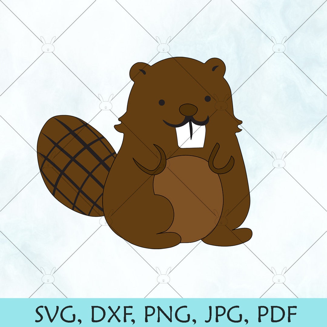 Beaver SVG / Baby Beaver SVG / Beaver Silhouette / Canadian Beaver ...