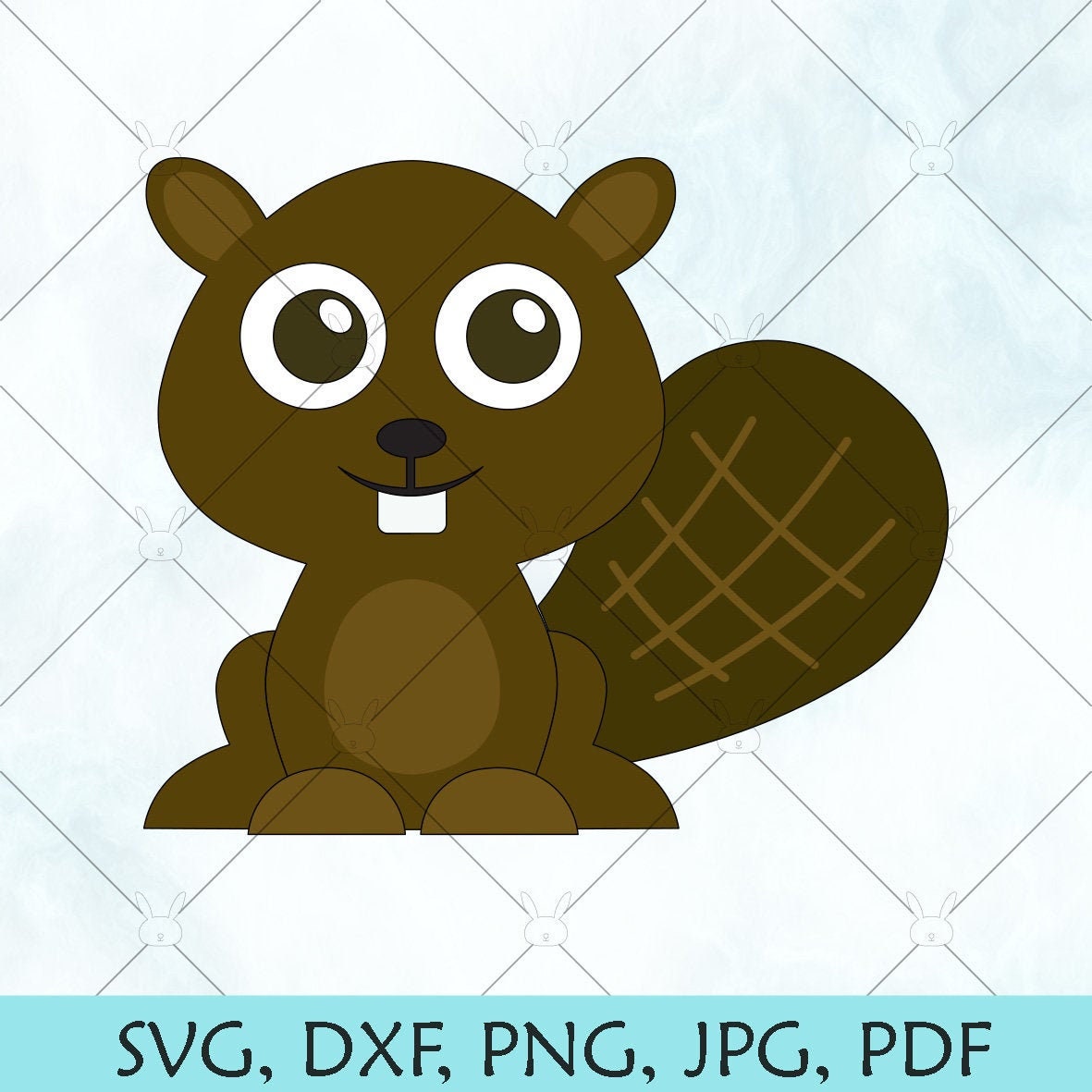 Beaver SVG / Baby Beaver SVG / Beaver Silhouette / Cute Beaver - Etsy