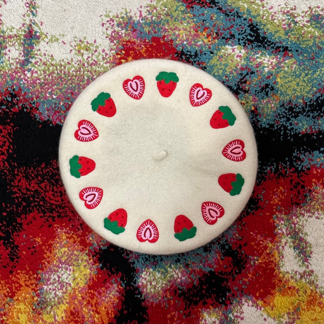 Strawberry Cake Beret - Etsy
