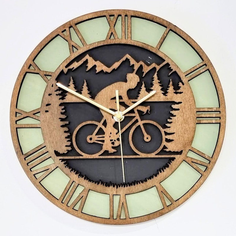Bicycle Wall Clock - Etsy