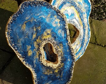 Geode painting | Etsy
