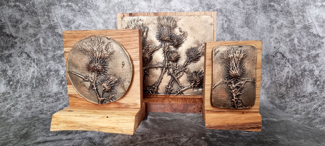 Handmade Scottish Thistle Sculpture, Made in Scotland Trophy - Etsy