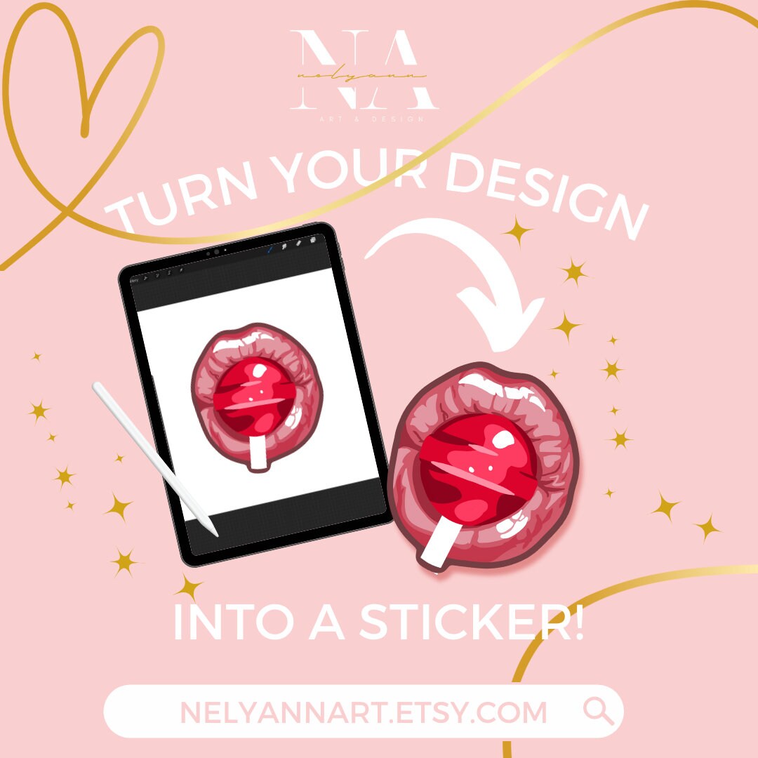 Custom Die-cut Sticker Packs - Etsy