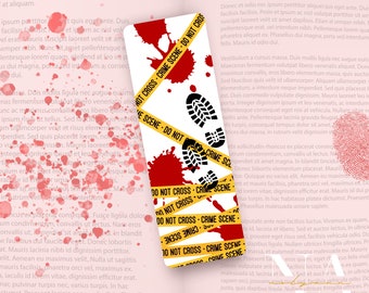 Horror Bookmark, Knife Bookmarks, Laminated, Bookworm Gift, Book Lovers ...