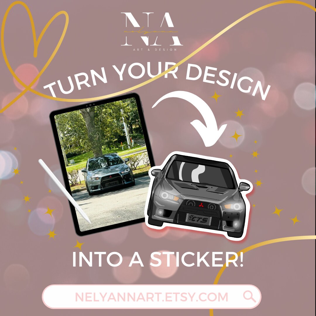 Custom Vehicle Sticker Packs - Etsy