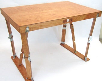 Wood Folding Table | Etsy