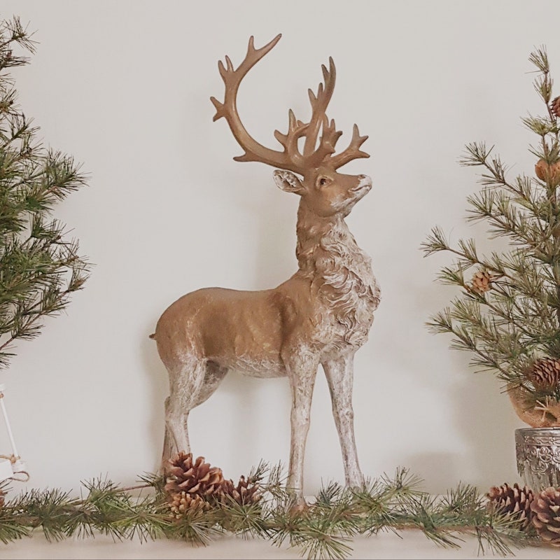 Deko hirsch stehend - Etsy.de