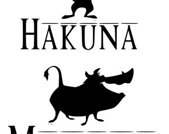 Timon and pumba svg | Etsy