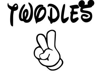 Im twodles svg | Etsy