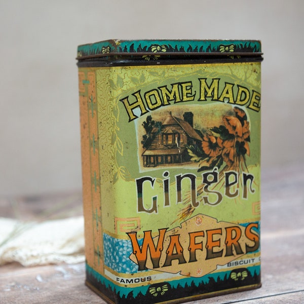 Ginger Wafers Tin - Etsy