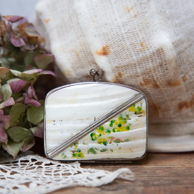 Antique Shell Purse - Etsy