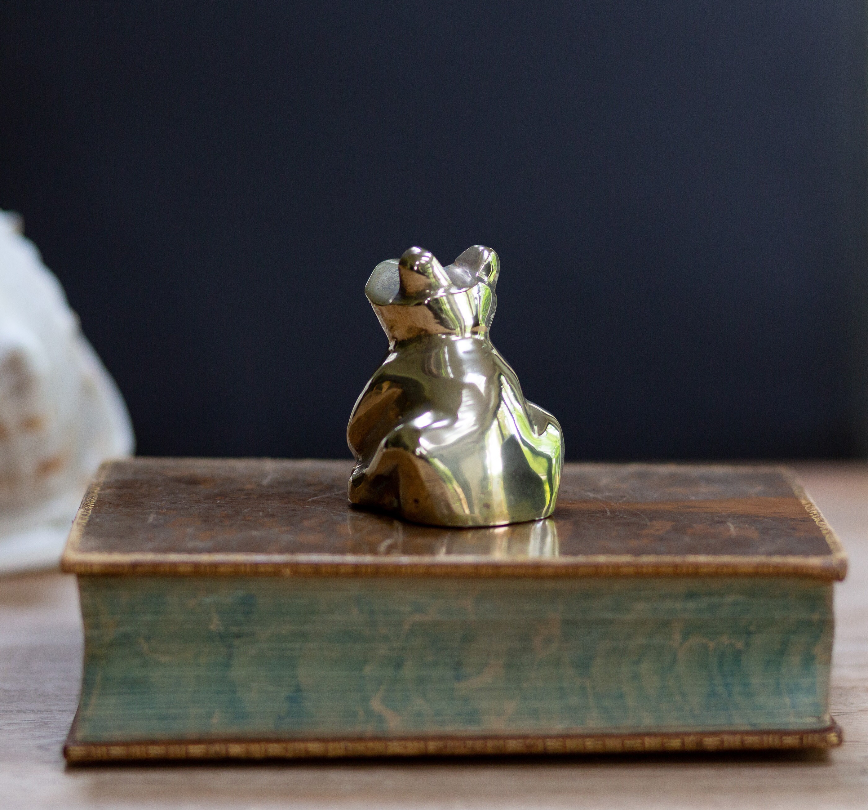 Aged Brass Model Frog. Toad. Amphibian. Wild Animal. Heavy. - Etsy