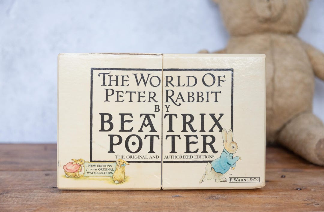 Vintage Original Peter Rabbit Book Set. Beatrix Potter. 23 Small ...