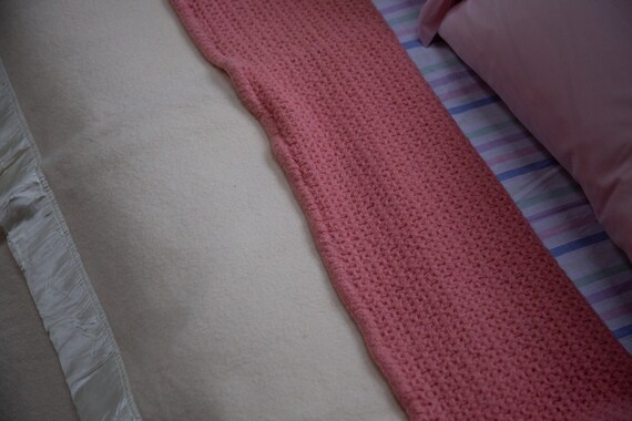 Couverture cellulaire rose. Lan-Air-Cel. Laine. Lainage. - Etsy France