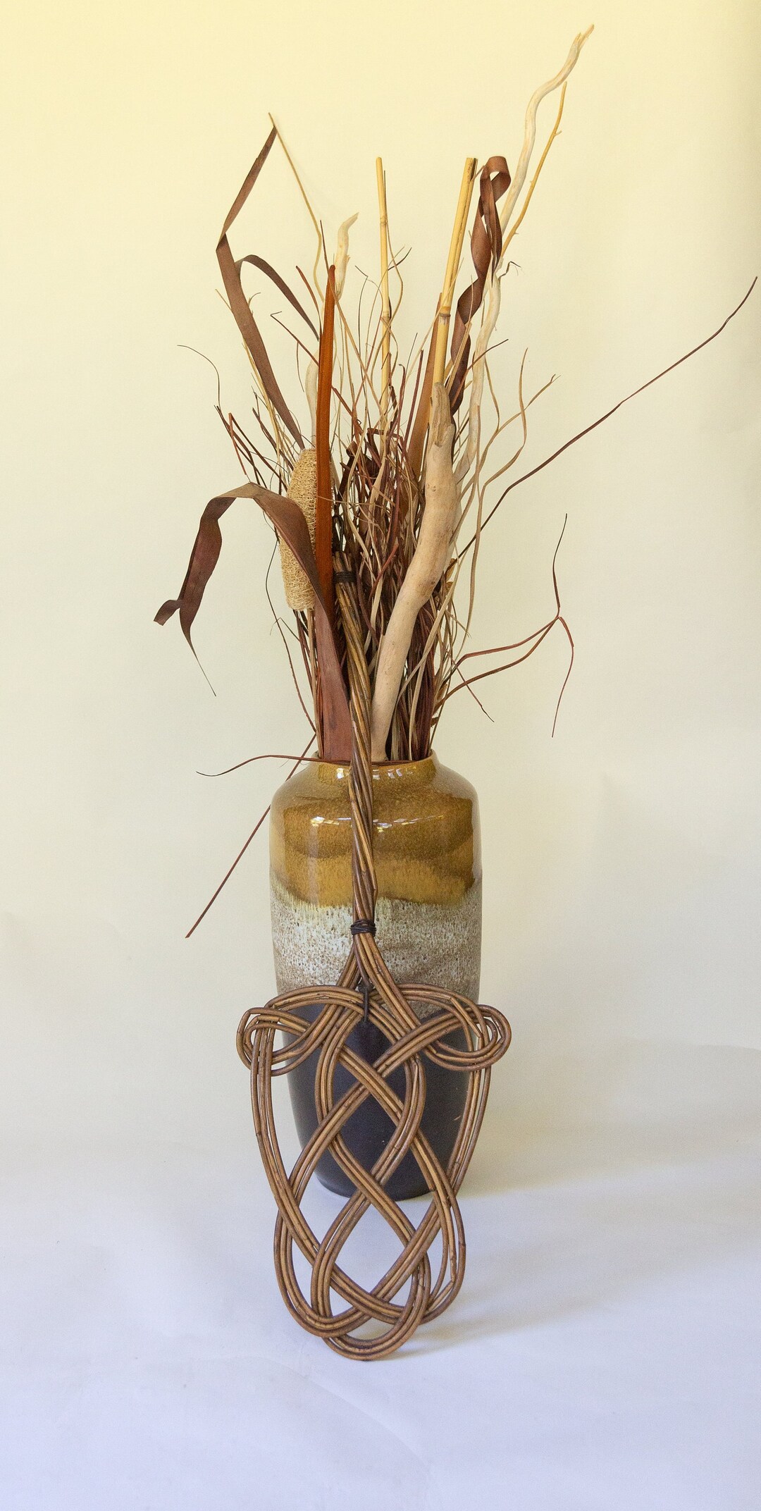 Victorian Rattan Carpet Beater. Wicker. Cane. 3 Switch. Eco Friendly ...