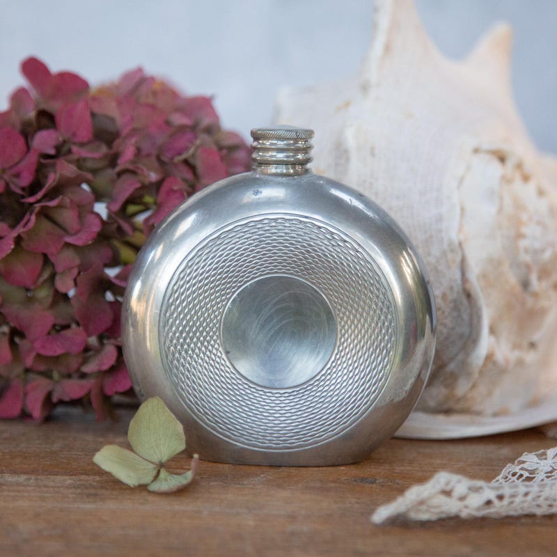 Vintage Flask - Etsy