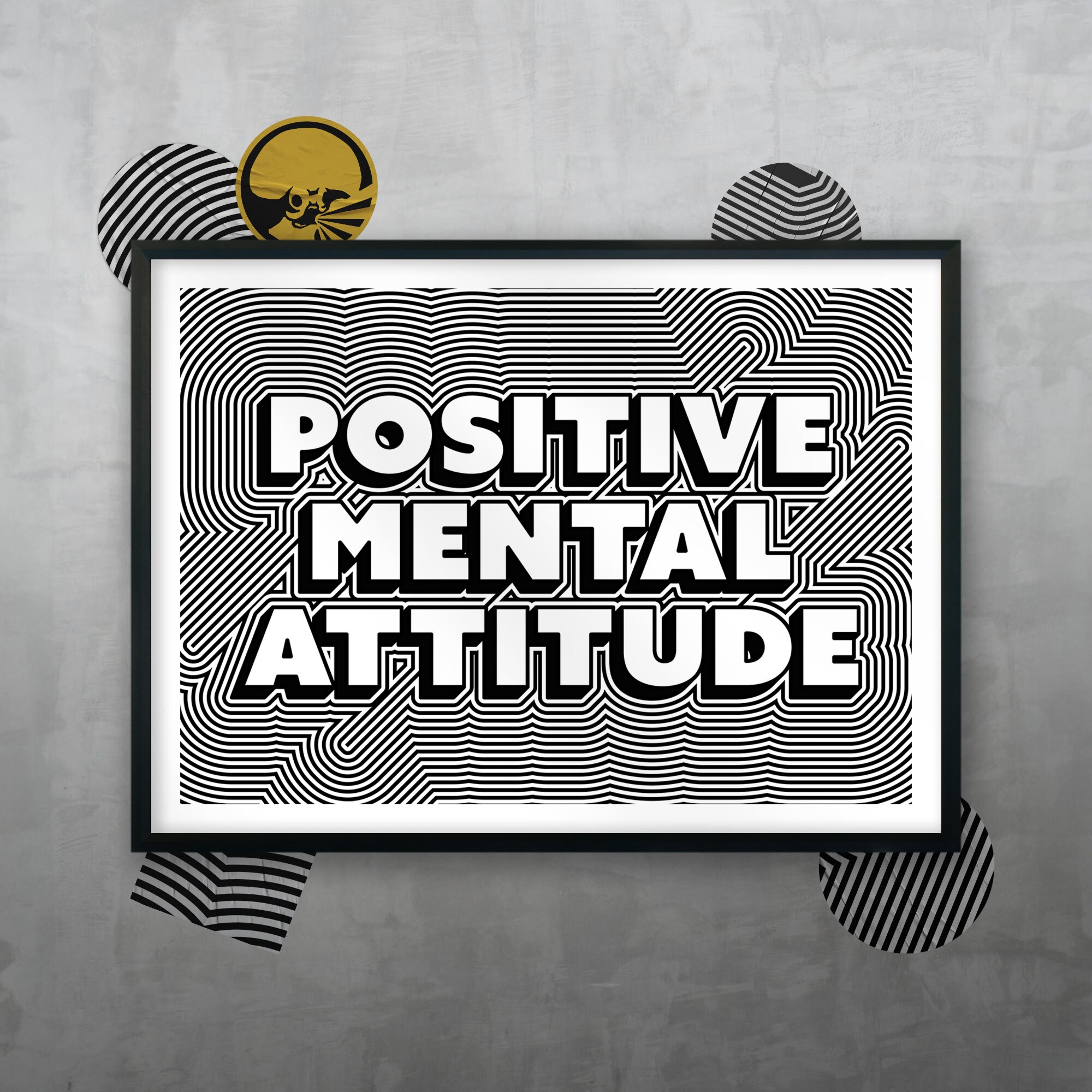 Positive Mental Attitude Posters Positive Thinking Poster Photos,