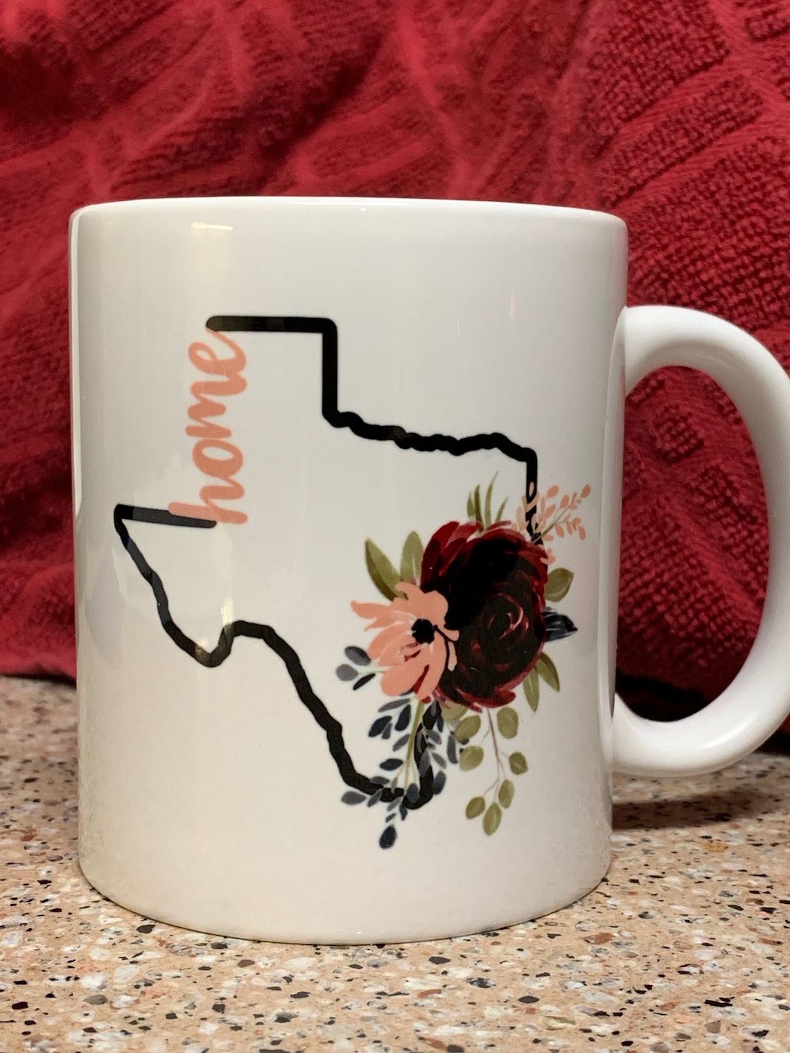 Texas Coffee Mug 11 or 15 Oz. - Etsy
