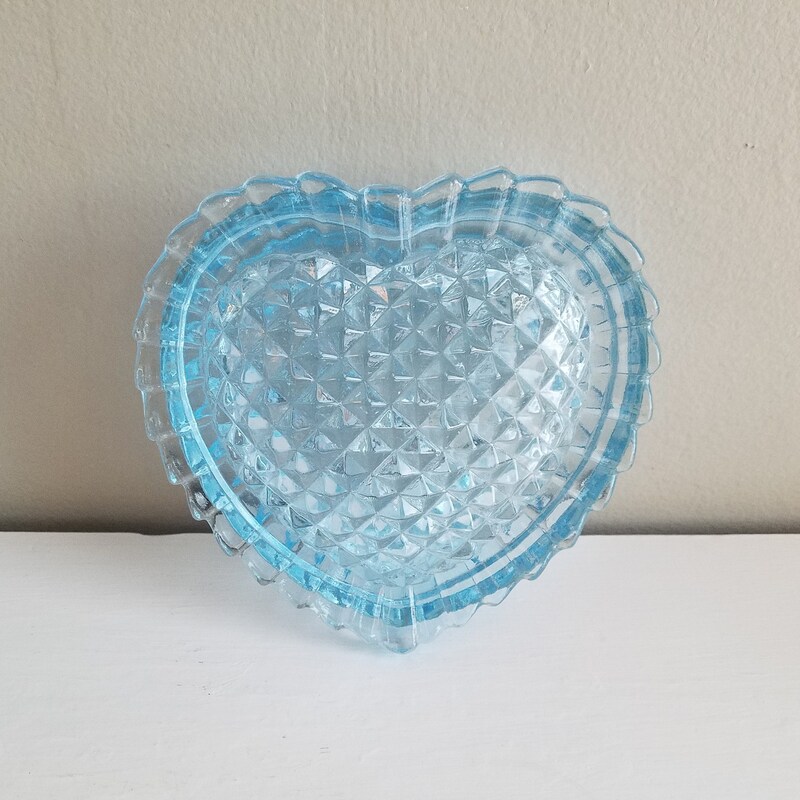Glass Heart Box - Etsy