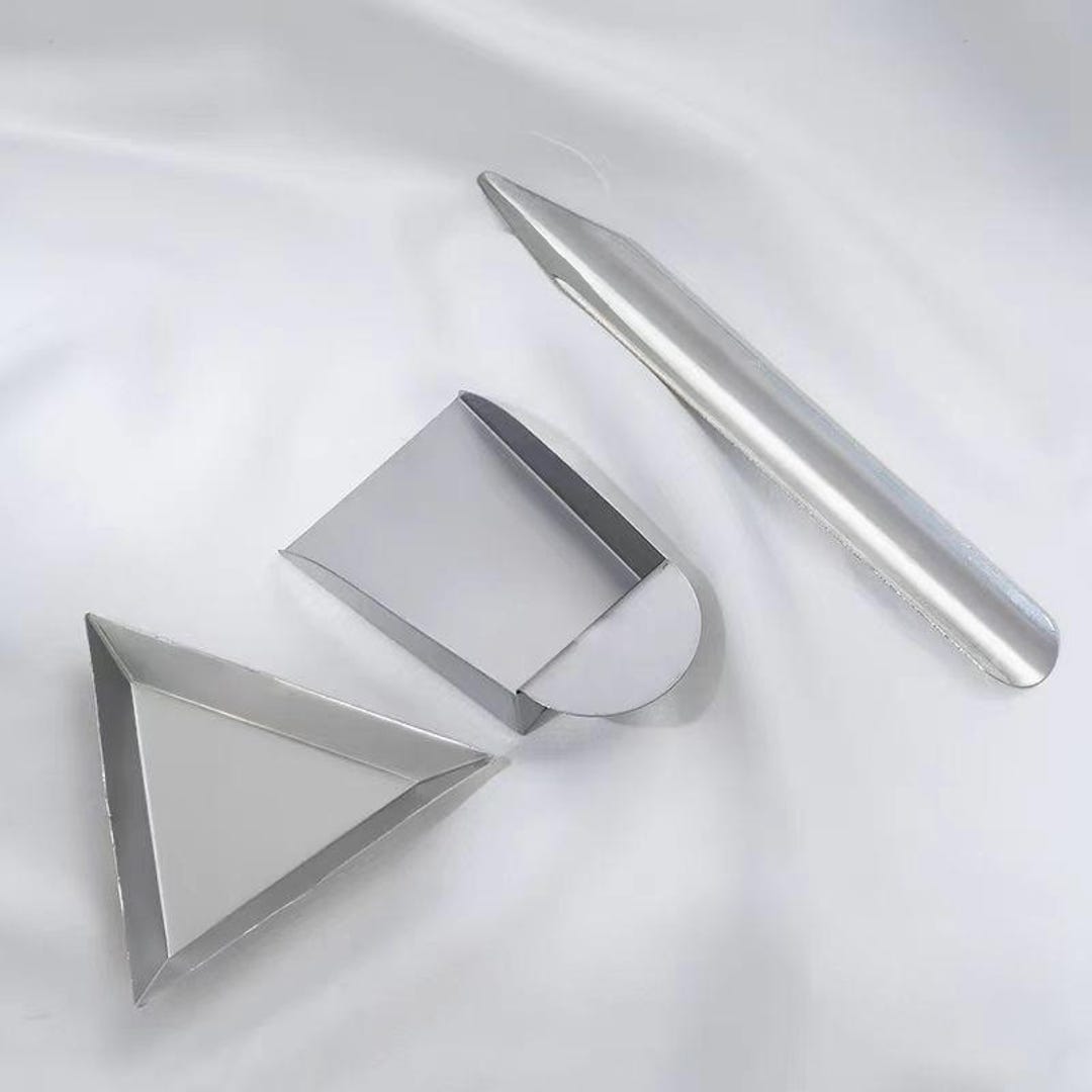 Stainless Steel Triangle Tray, Small Shovel, Small Dustpan, Jewelry ...