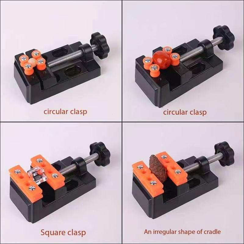 Mini Bench Vise - Multi-function Aluminum Alloy Clamp for Home and ...