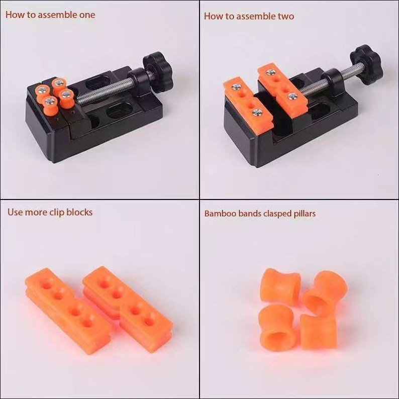 Mini Bench Vise - Multi-function Aluminum Alloy Clamp for Home and ...