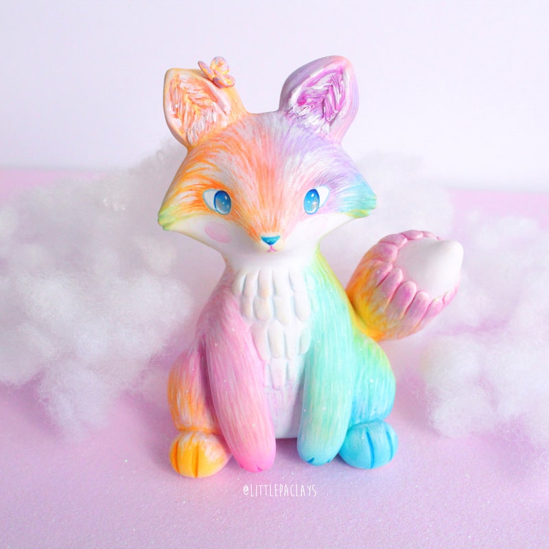 Clay Fox - Etsy