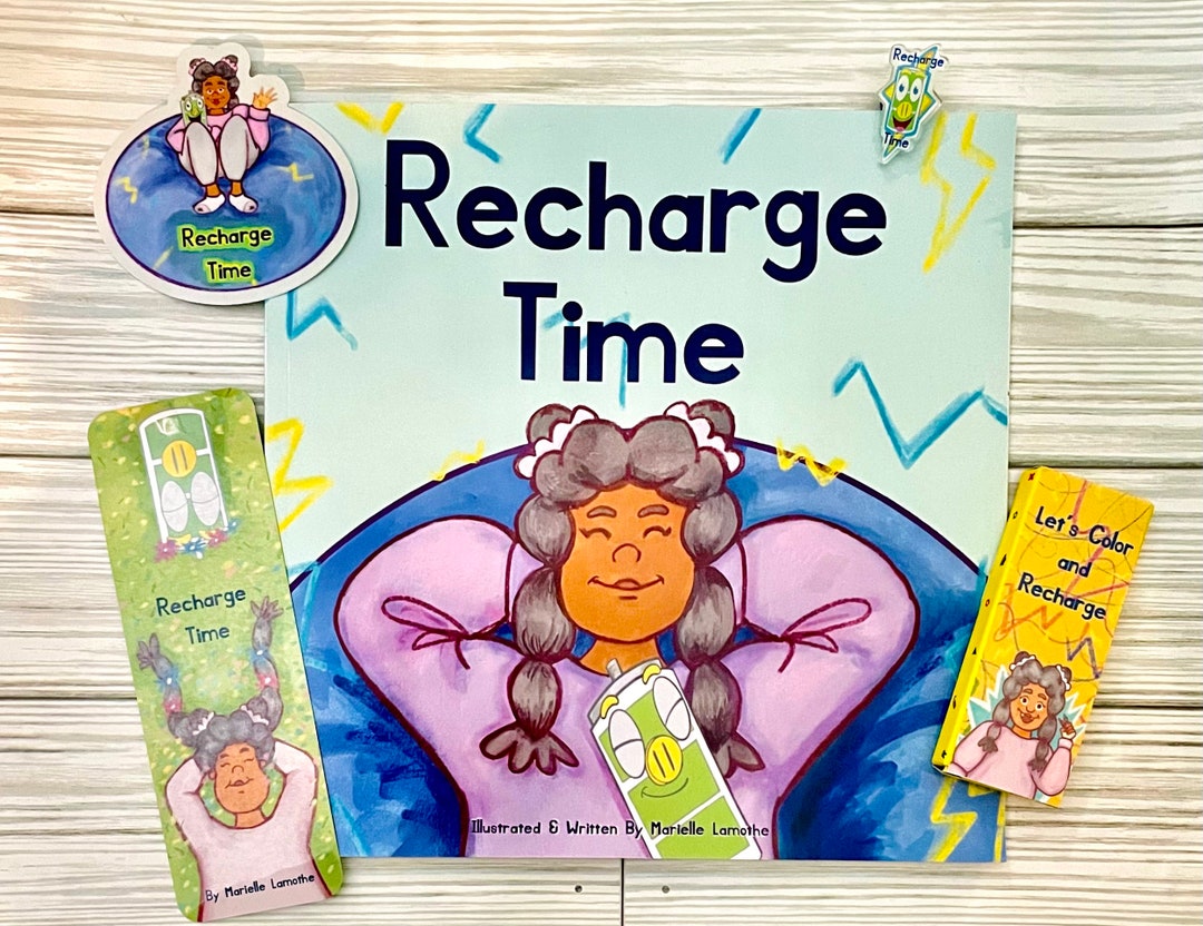 Recharge Time Children Book Limited Autographed Signed Exclusive Bundle ...