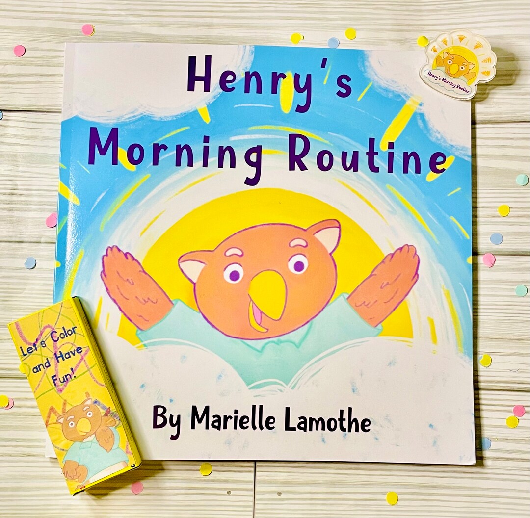 Henry’s Morning Routine Children Book Limited Autographed Signed ...