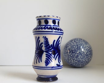 Flow blue vase | Etsy