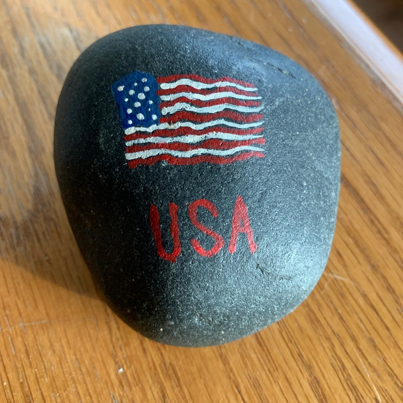 Rock Paperweight - Etsy