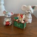 Merry Mouse Christmas Mouse Ornament Figurine Lot of 3 Assorted ...