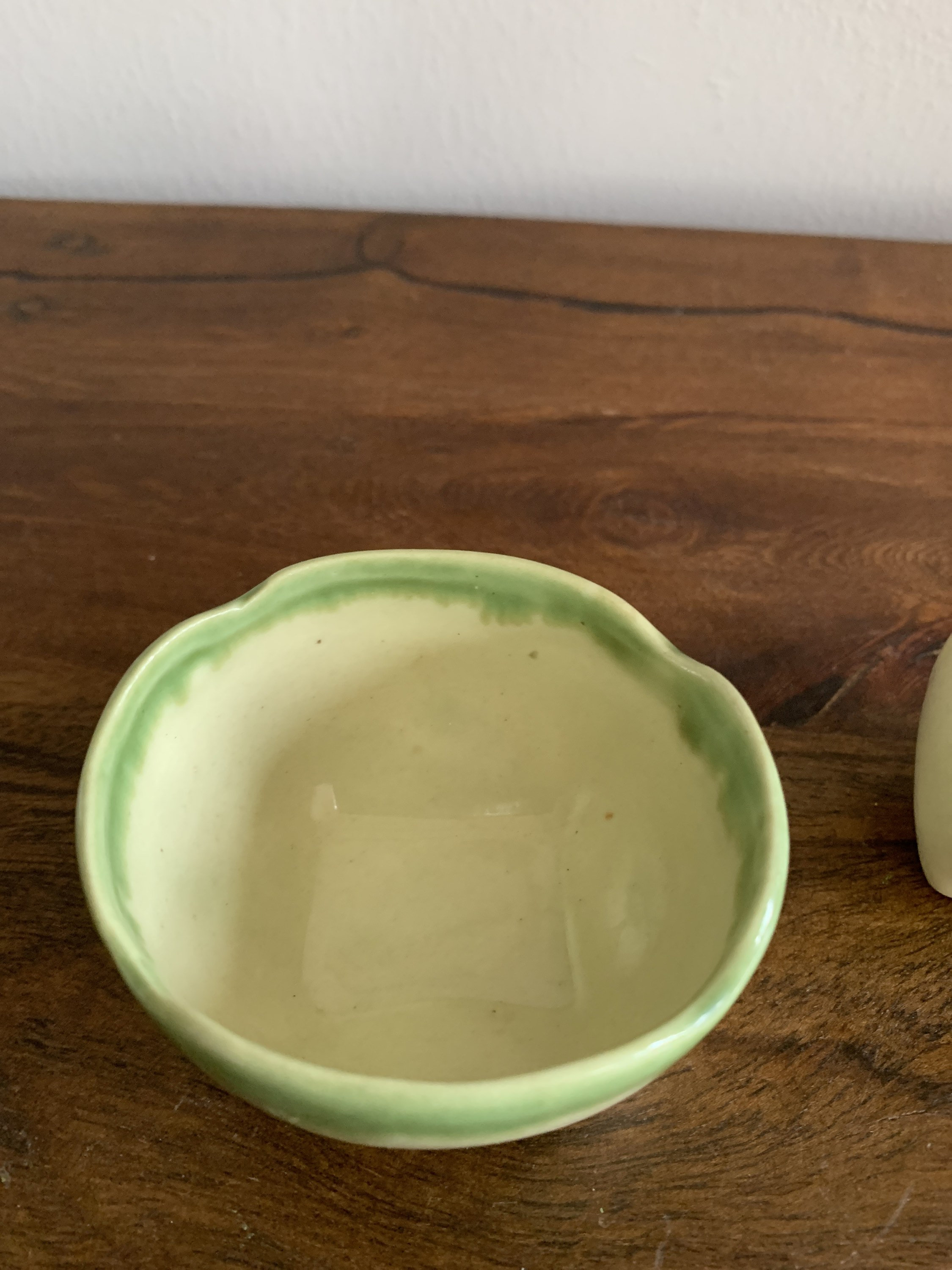 Mini Ceramic Pitcher and Bowl Set 3 Inches Tall Creamy Light - Etsy