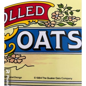 Quaker Oats Tile Trivet Vintage Ad Reproduction Farmhouse Kitchen Decor ...