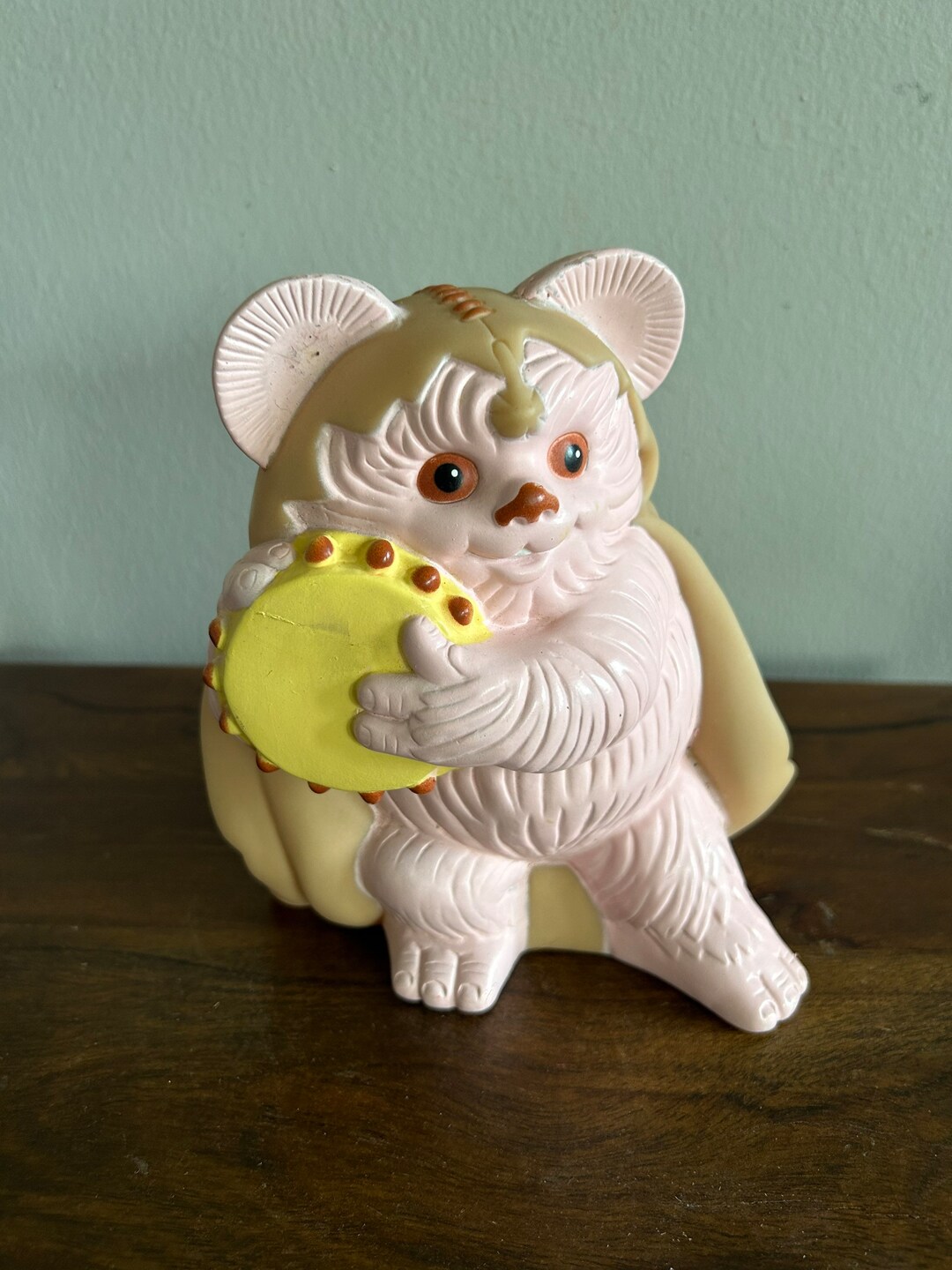 Star Wars Ewok Princess Kneesaa Coin Bank Lucasfilms Ltd 1983 Plastic ...