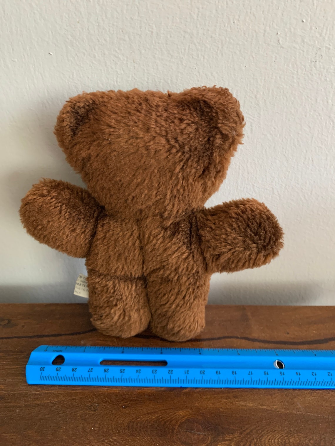 Trudy Toys Mini Teddy Bear Brown Bear Red Felt Tongue Vintage - Etsy