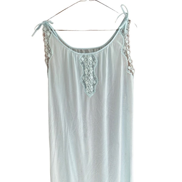 Light Blue Nightgown - Etsy
