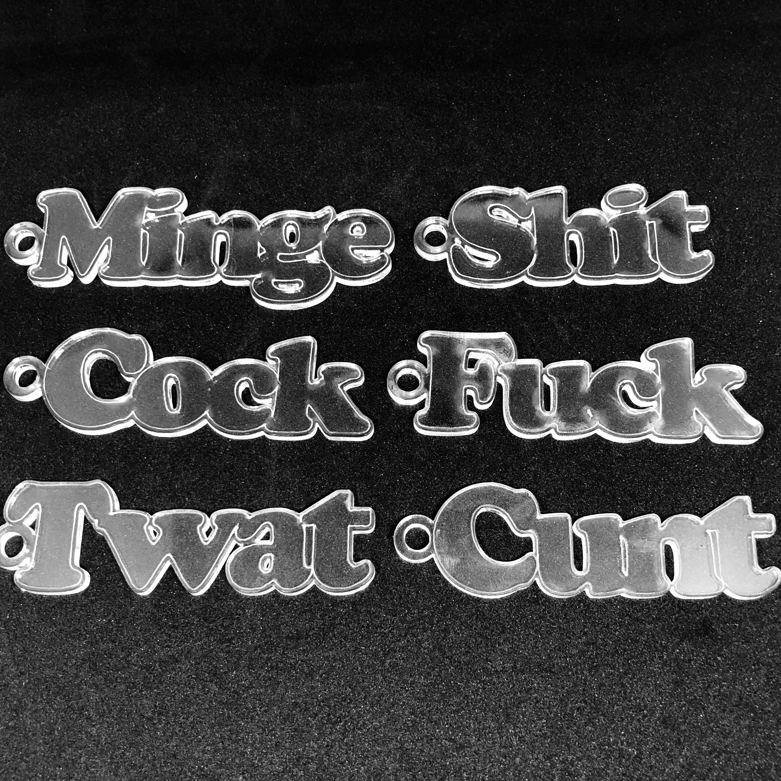 Swear words /Naughty words / adult / 18 / rude words / | Etsy