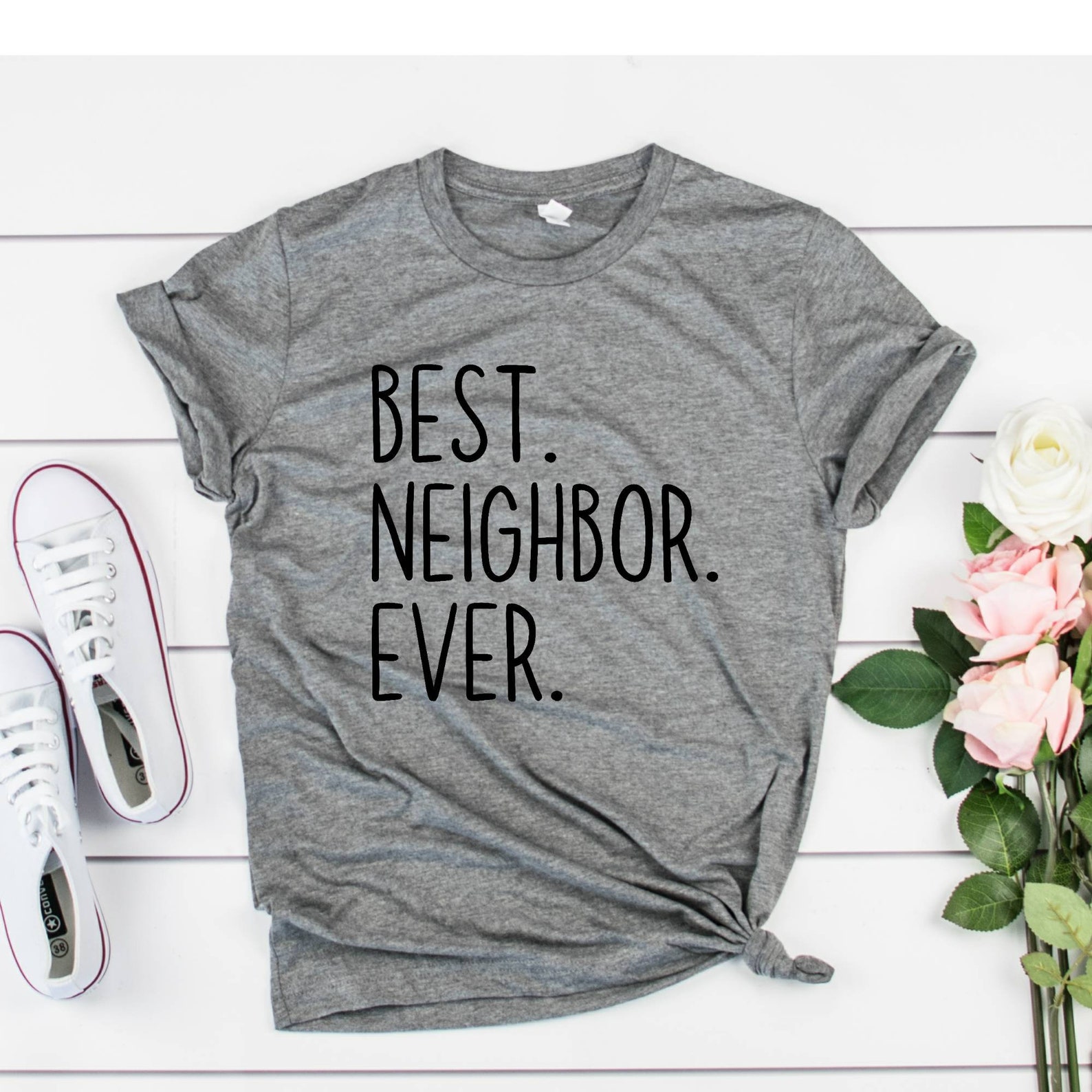 Best Neighbor Ever Shirt Tank Top Gift for Neighbor - Etsy