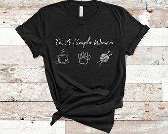 Im Simple Woman Shirt - Etsy
