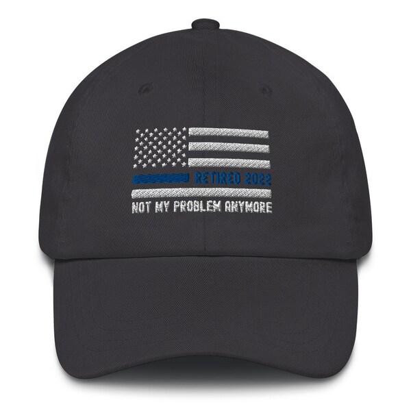 Thin Blue Line Caps Retired - Etsy