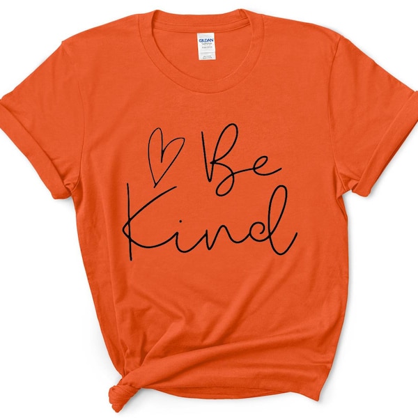 Be Kind Tshirt - Etsy