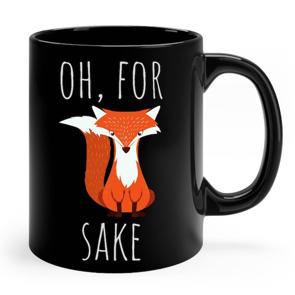 Oh for Fox Sake Bottle - Etsy
