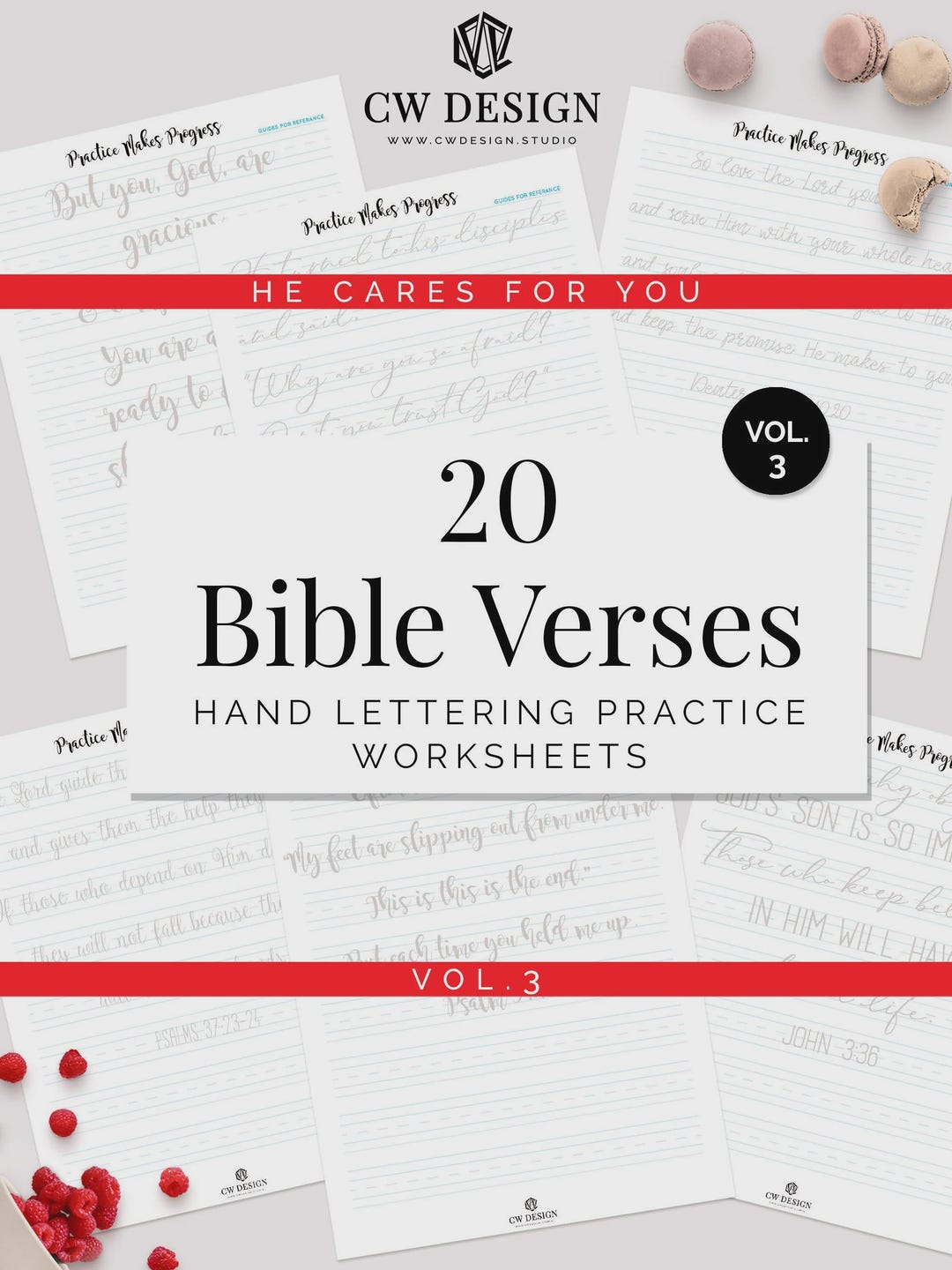 Bible Verse Hand Lettering Practice Sheets (digital Download) - Etsy